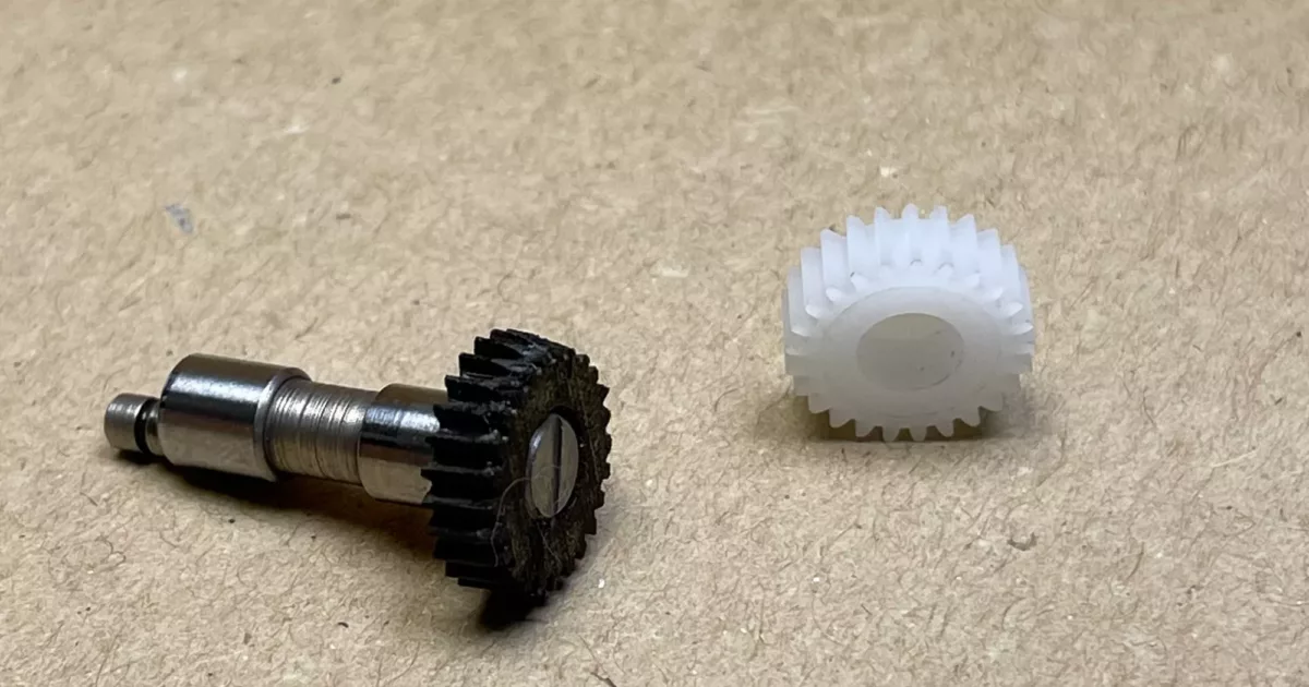 Jaeger Smiths Odometer replacement gear – Revised.be