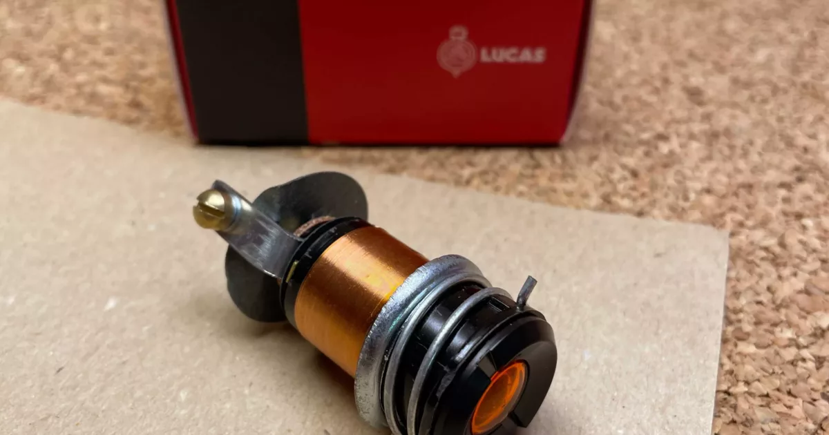 Témoin lumineux du tableau de bord Lucas – Revised.be